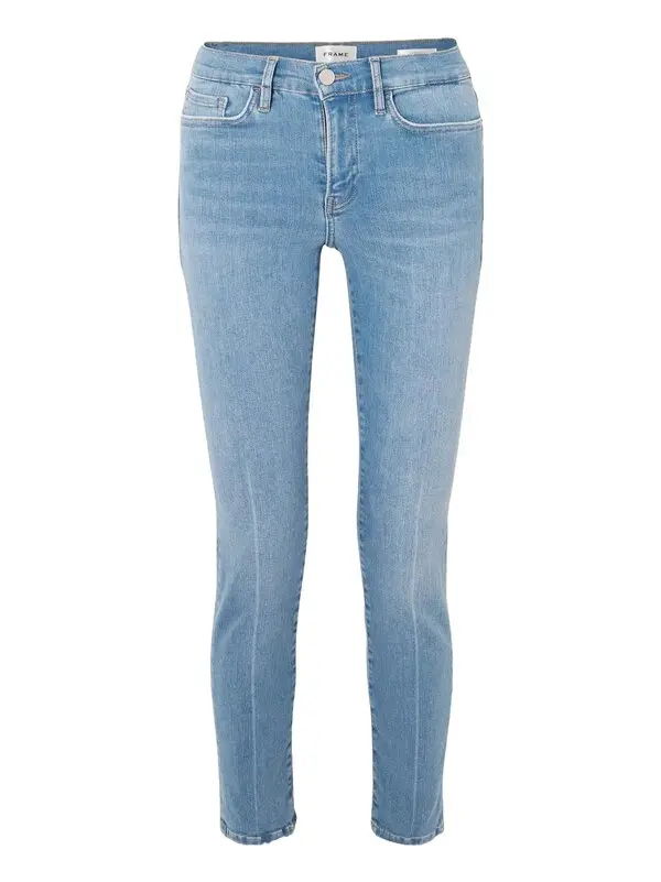 FRAME Cropped Jeans - Blue