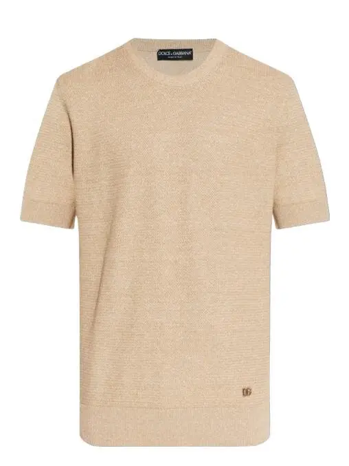 Dolce & Gabbana Dolce Gabbana Short-sleeve Knitted Top - No