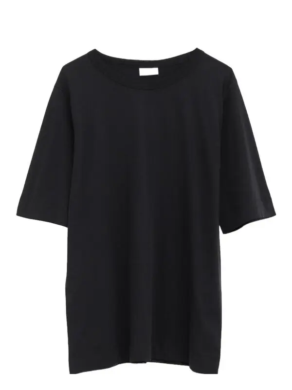 Dries Van Noten Crew Neck Short Sleeve T-shirt - Black