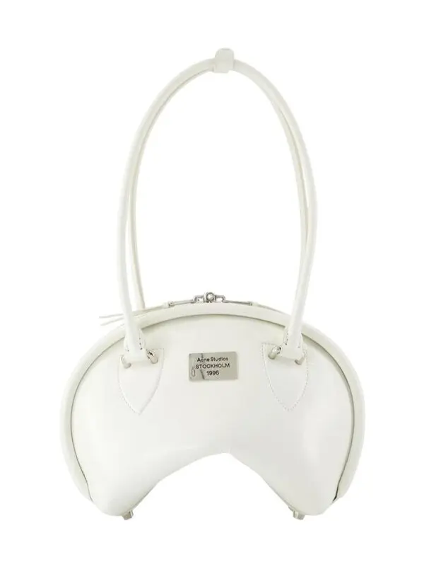 Acne Studios Bowlina Mini Shoulder Bag - White