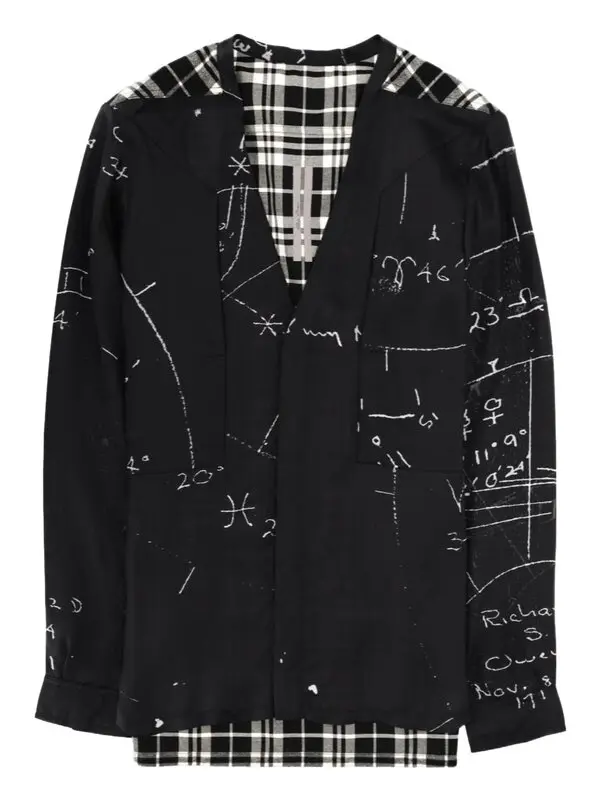 Rick Owens Long-sleeved Top - Black