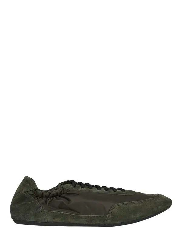 Prada Re-nylon Lace-up Sneakers - Camouflage Green