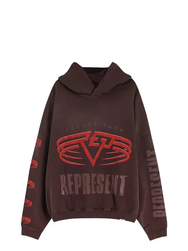 REPRESENT Reversible Living Legacy Tour Hoodie - Black