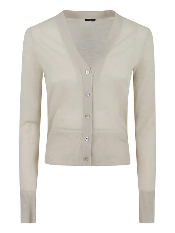 JOSEPH Button-up Cardigan Knitwear - No