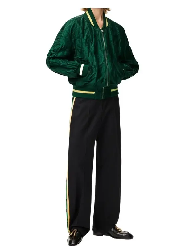 Loewe Bomber Jacket - Dark Green