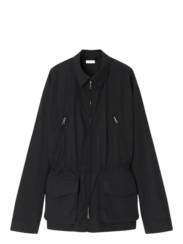 RIER Zippered Pocket Casual Jacket - Black