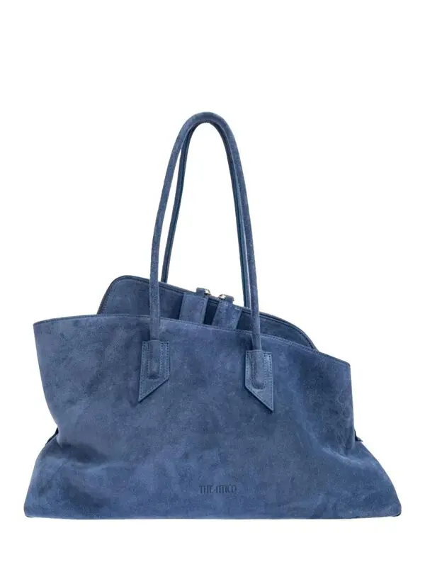 Attico La Passeggiata Medium Top Handle Bag - Blue
