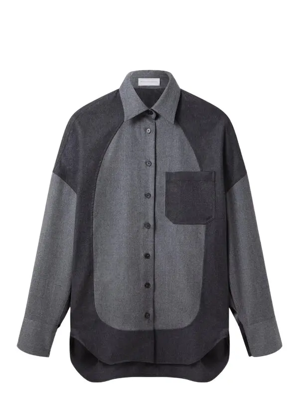 Stella McCartney Oversized Panelled Shirt - Off-white