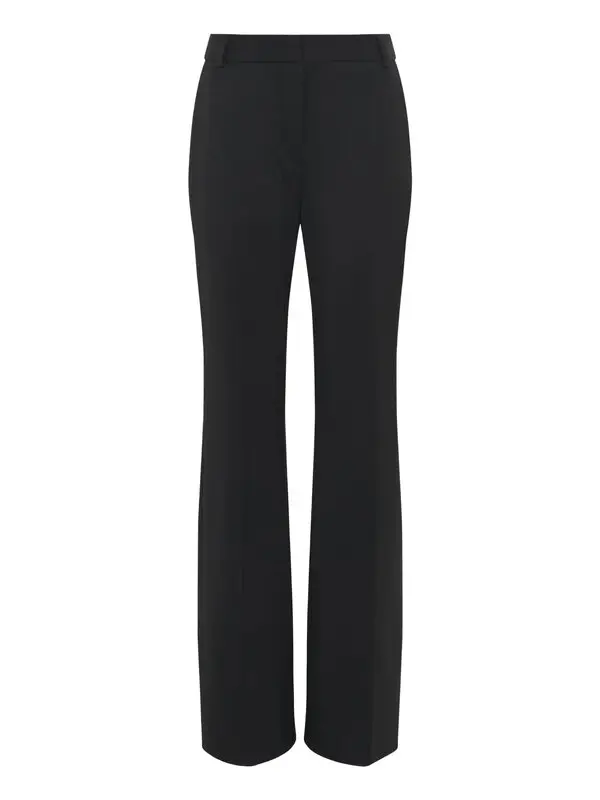 MARINE SERRE Tailored Trousers - Black