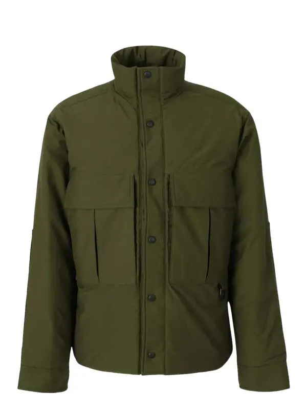 Canada Goose High Collar Technical Cotton And Polyamide Down-filled Jacket - Green