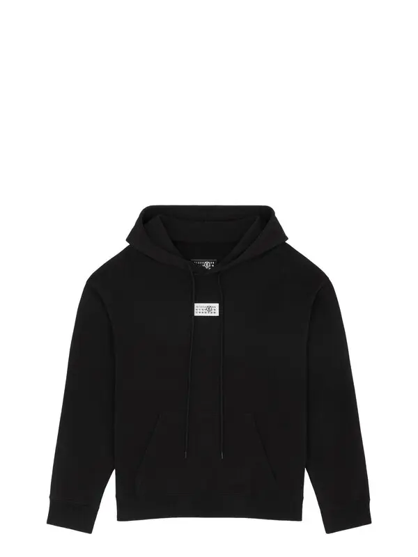 MAISON MARGIELA Numeric Signature Hoodie - Black
