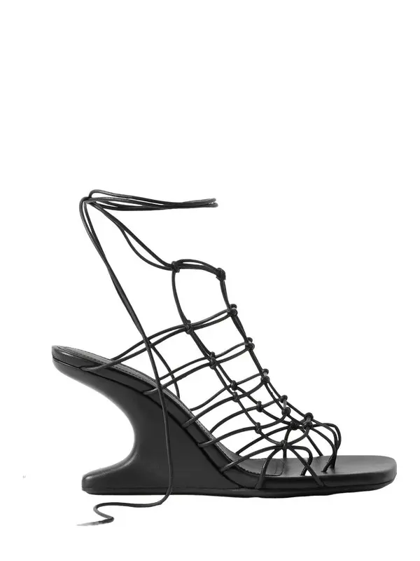 Rick Owens Open-toe High-heeled Sandals - Black