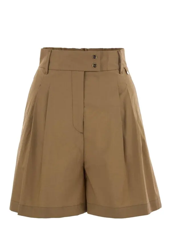 Herno Bermuda Shorts - Green