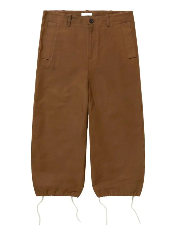 1989 STUDIO Wide-leg Cargo Pants - Light Brown