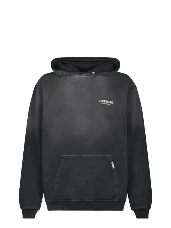 REPRESENT Owners Club Oversized Hoodie - Black