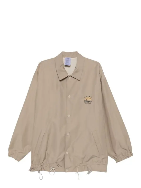 MAGLIANO Logo-print Single-breasted Jacket - Nude
