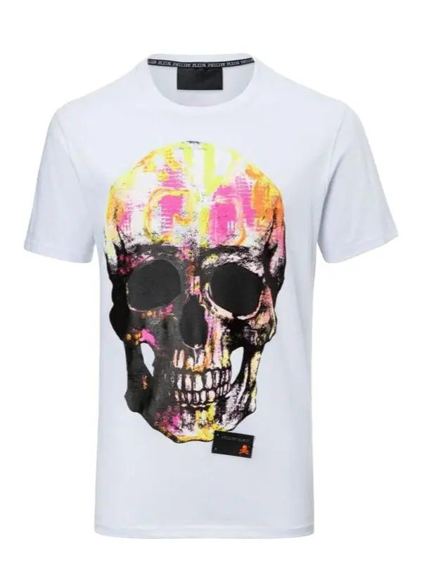 Philipp Plein Logo Details T-shirt - White