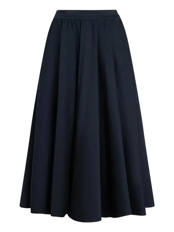 PATOU Maxi Volume Skirt - Navy Blue
