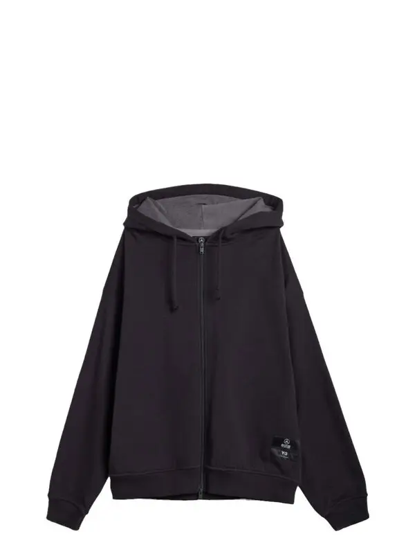 Y3 Mercedes Amg Petronas Full Zip Hoodie - Black