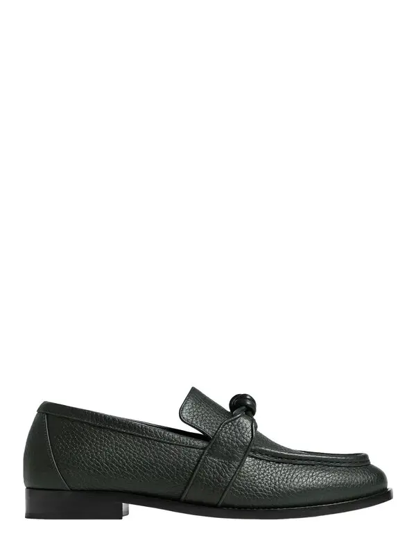 Bottega Veneta Astaire Loafer - Dark Green
