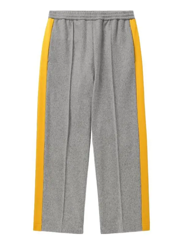 1989 STUDIO Side-stripe Trousers - Dark Gray