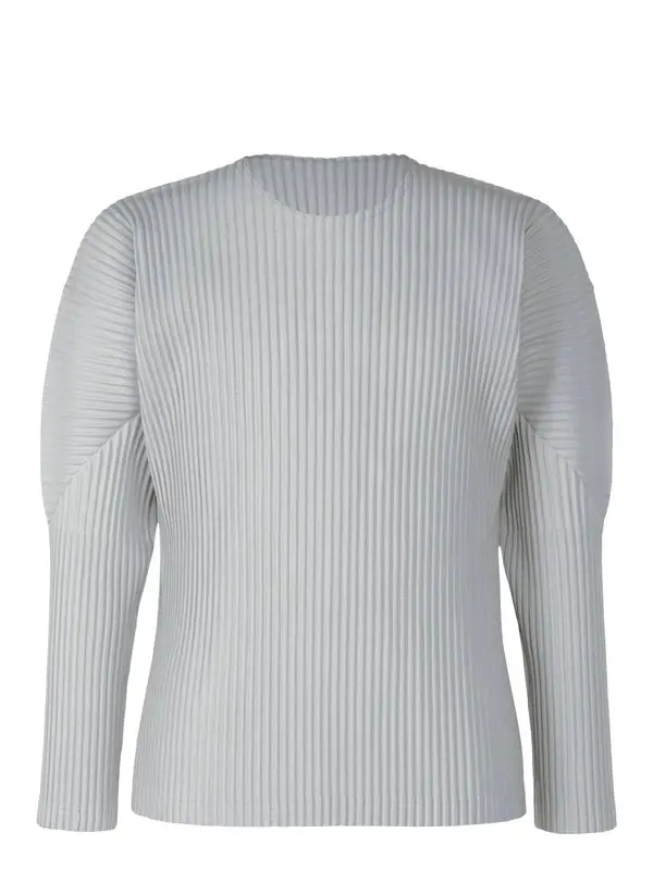 Issey Miyake Long-sleeved T-shirt - Light Grey