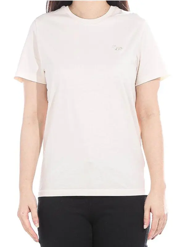 Maison Kitsuné Baby Fox-patch T-shirt - Ivory