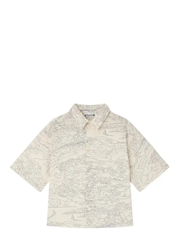 Bonpoint Printed Shirt - White