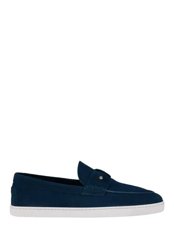 CHRISTIAN LOUBOUTIN Chambeliboat Round-toe Loafers - Black