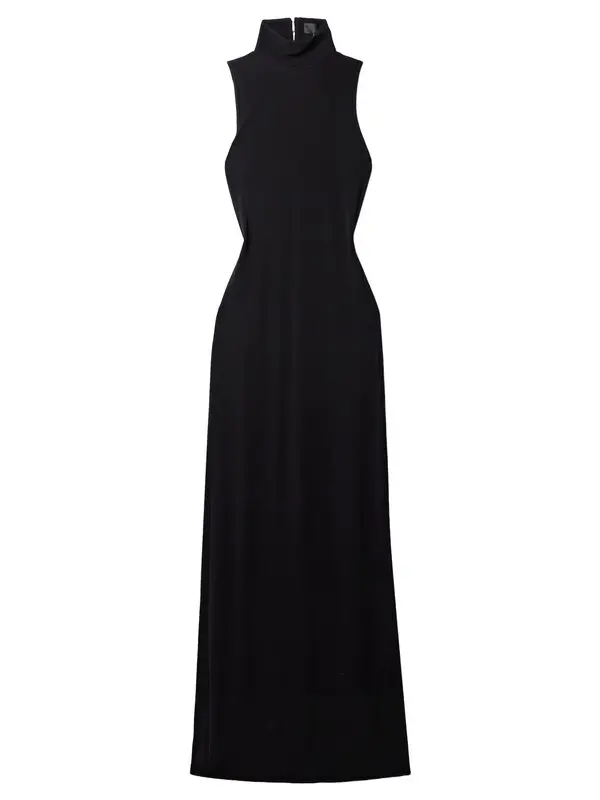 NILI LOTAN Reid Long Dress - Black