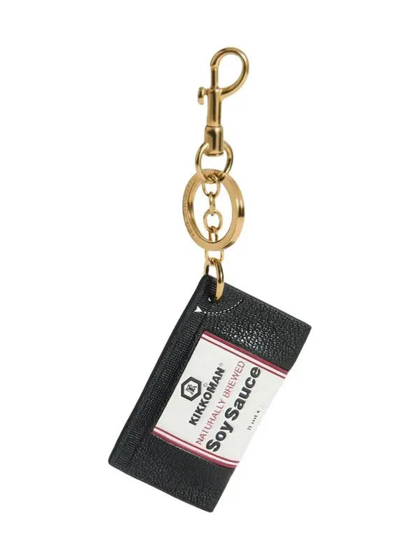 ANYA HINDMARCH Kikkoman Soy Sauce Charm - Black