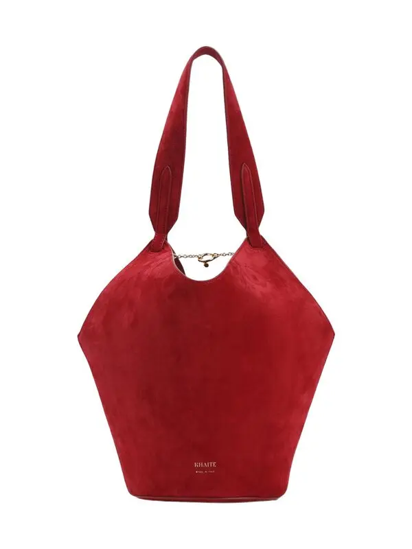Khaite Lotus Mini Handbag - Red