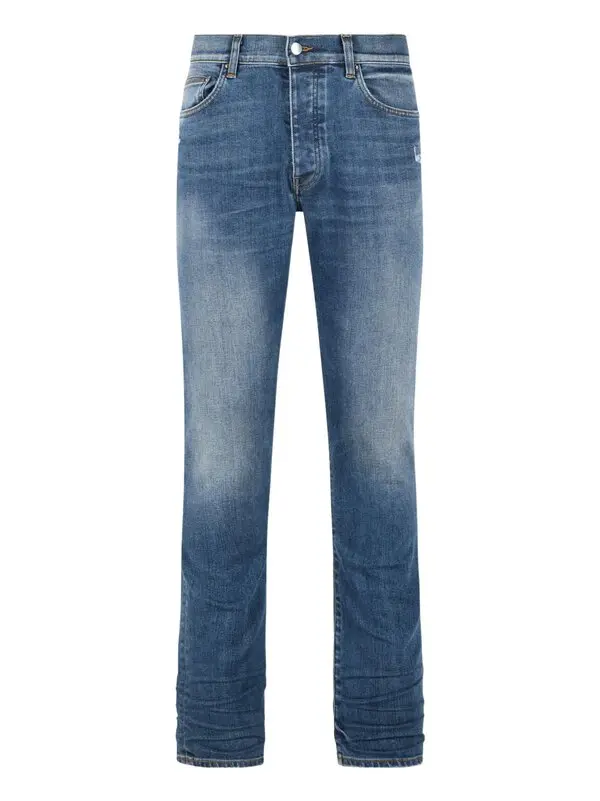 Amiri Stack Skinny Jeans - Blue