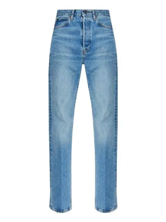 FRAME Buttoned Jeans - Blue