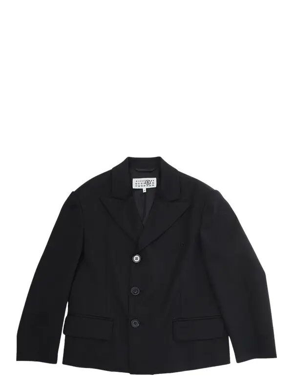 MAISON MARGIELA Single Breasted Blazer - Black