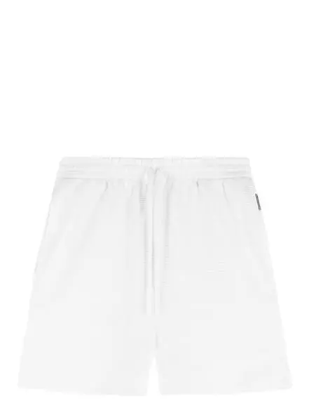REPRESENT Waffle Shorts - White