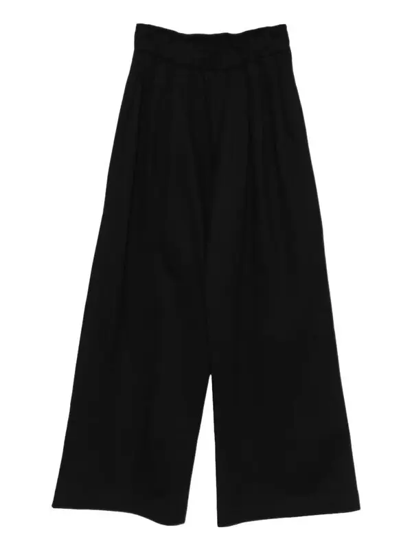 Dries Van Noten Pleated Casual Trousers - Black