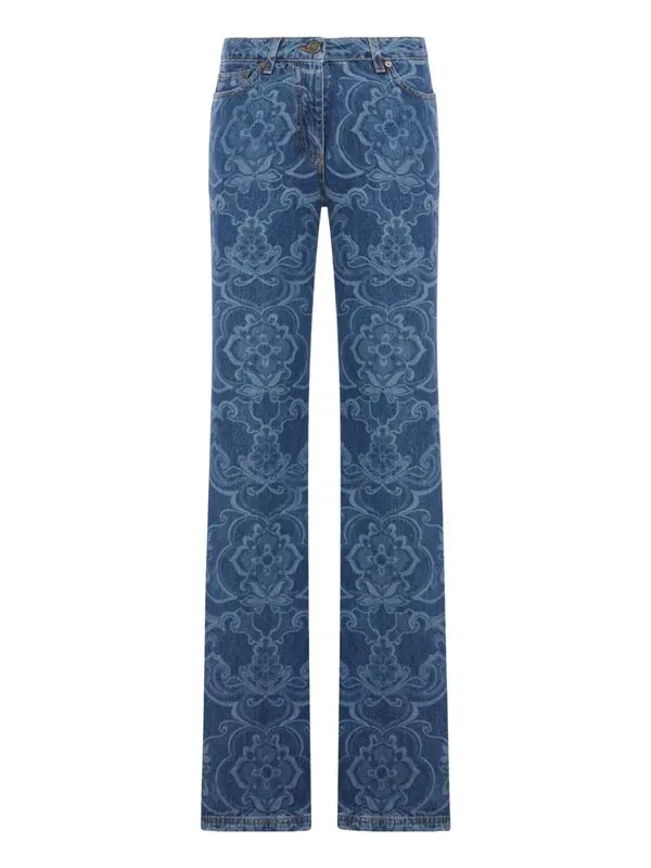 Etro Paisley Flared Jeans - Multi