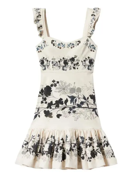 La DoubleJ Gingerbread Mini Dress - Ivory