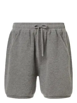Loewe Wool-blend Shorts - Gray