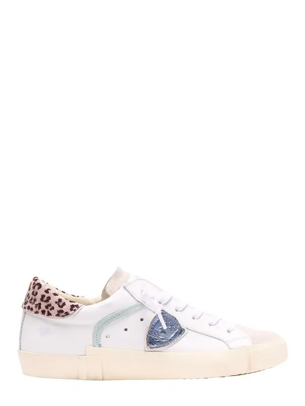Philippe Model Lace-up Sneakers - White