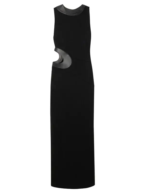TOM FORD Sleeveless Gown With Cut-out Detail - Black