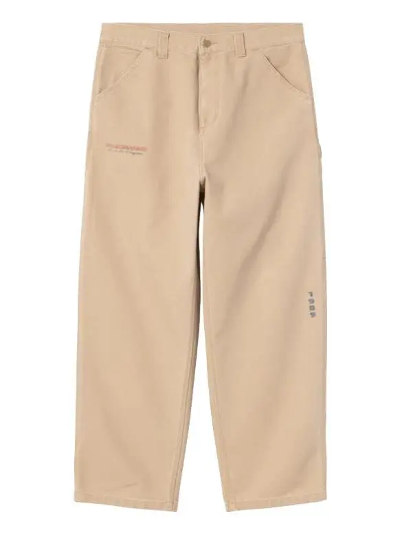 Carhartt Work In Progress Single Knee Graphic Pants - Dusty Hamilton Brown (heavy Stone Wash)