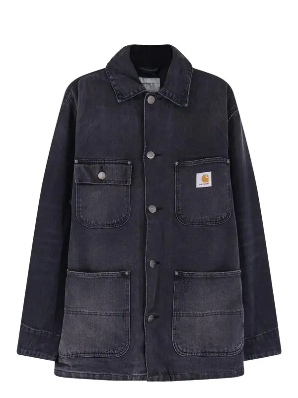 Carhartt Work In Progress Denim Long-sleeve Jacket - Black