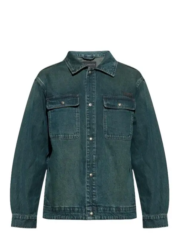 ALLSAINTS Castleford Denim Jacket - Phantom Blue