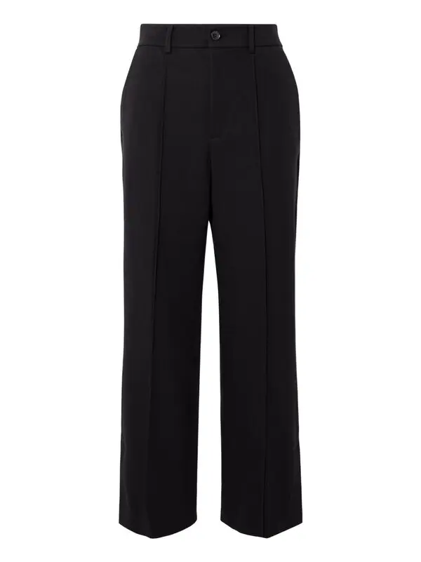 FRAME Belt Loop Casual Pants - Black