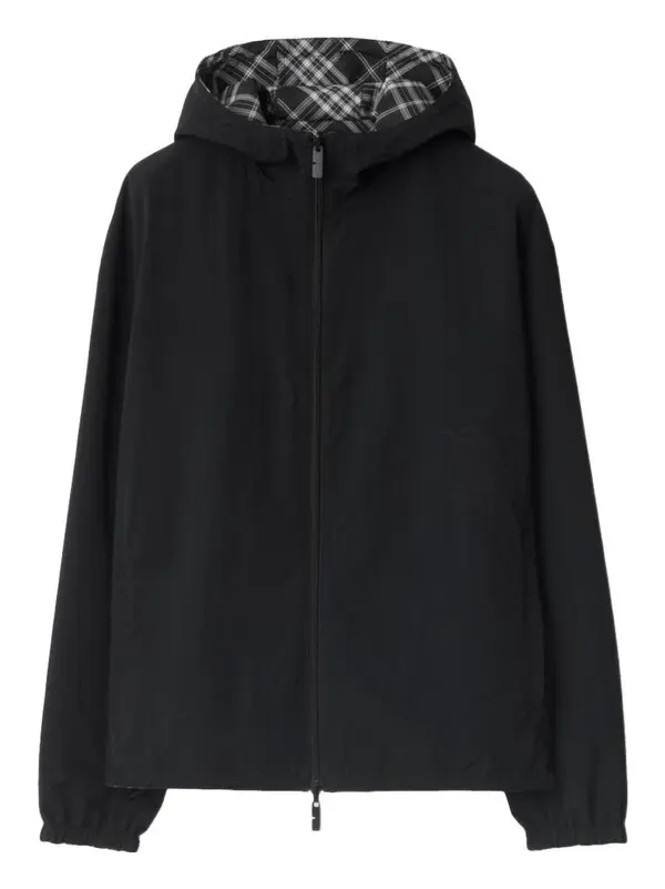 Burberry Reversible Hooded Jacket - Black