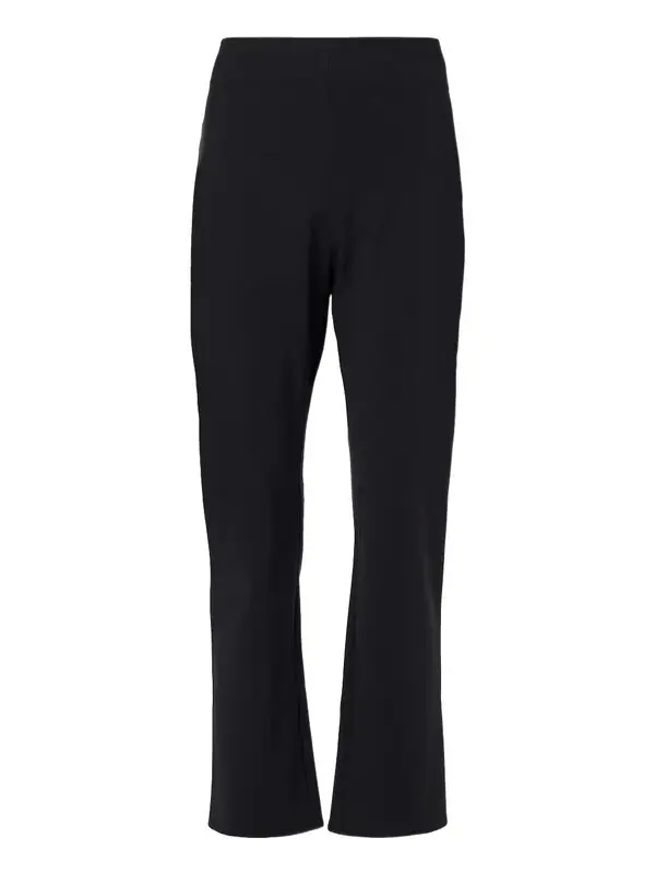 RÓHE High-waisted Slim-fit Casual Pants - Black