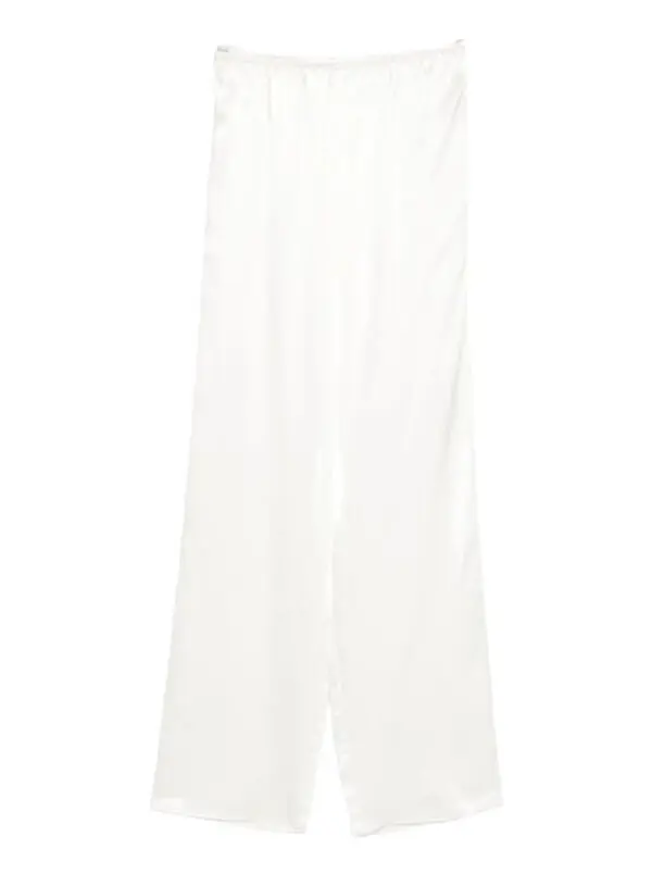 Co Name' Straight-leg Casual Pants - Ivory