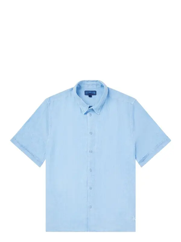 Vilebrequin Linen Shirt - Blue